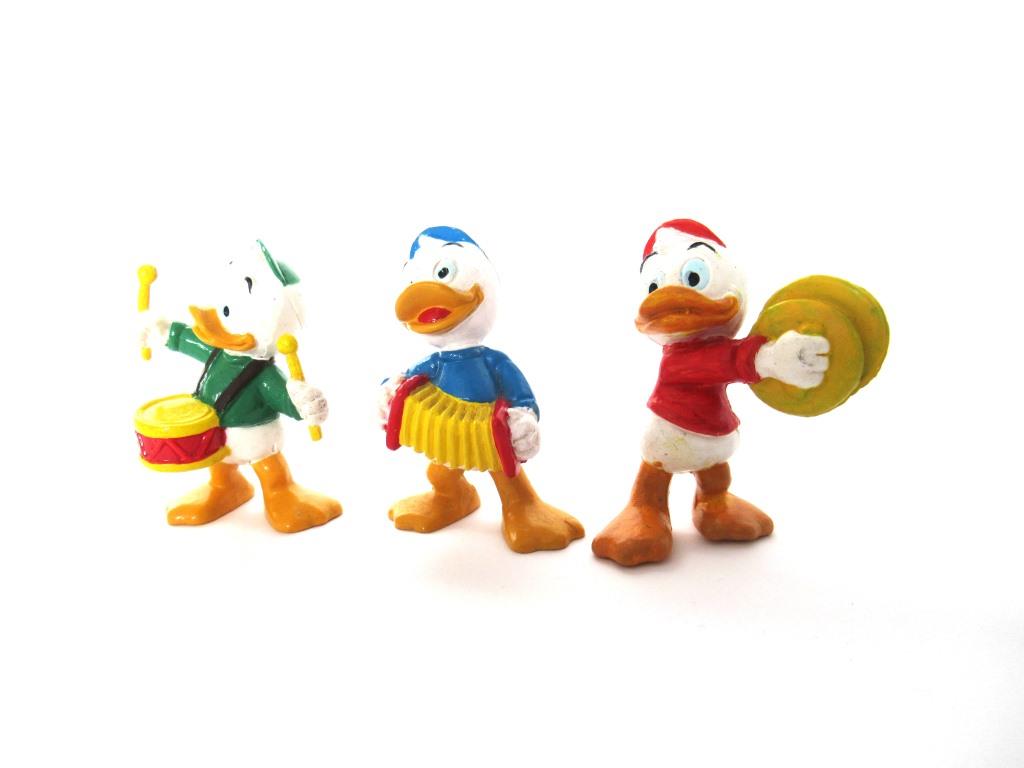 Vintage Huey Dewey En Louie Figures Bullyland Bully Figures Upperdutch