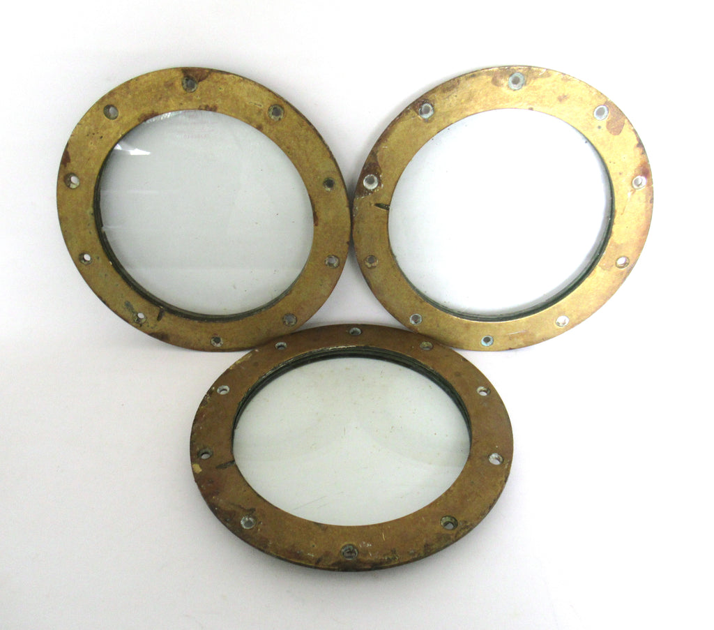 Authentic antique brass nautical porthole window, ship. – UpperDutch