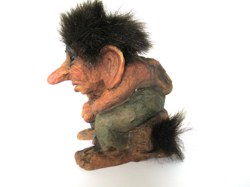 Nyform Troll 170 The Thinker handmade in Norway (Goblin, Gremlin, Hob ...