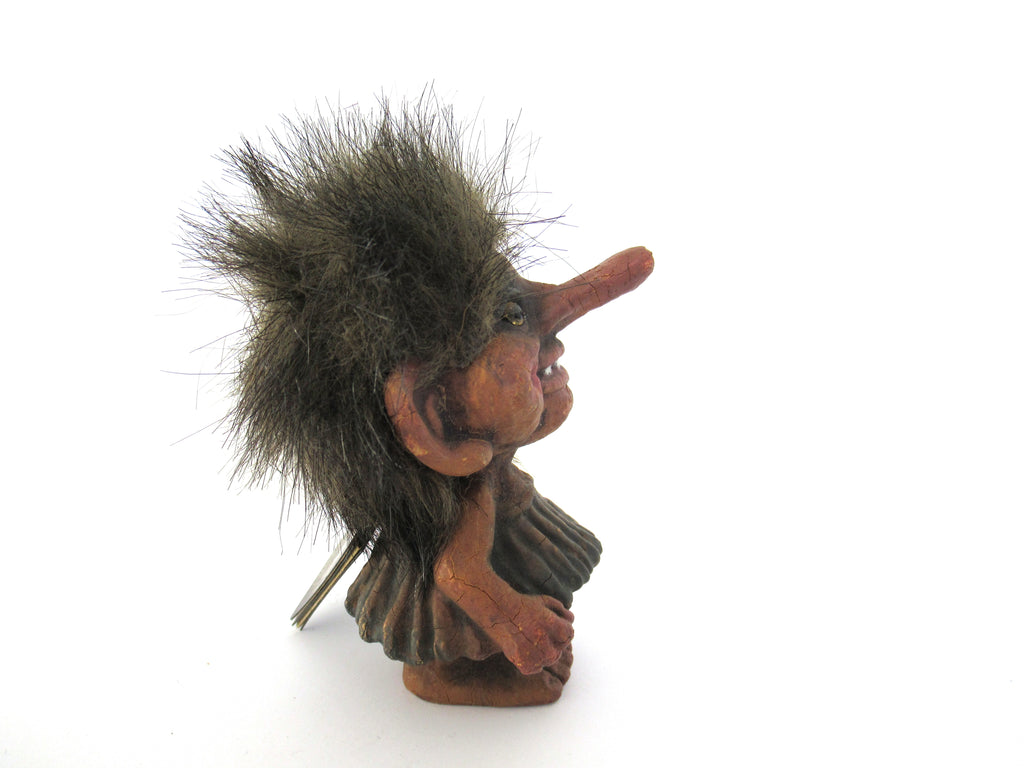 Nyform Troll nr 15, Small Troll handmade in Norway (Goblin, Gremlin, H ...