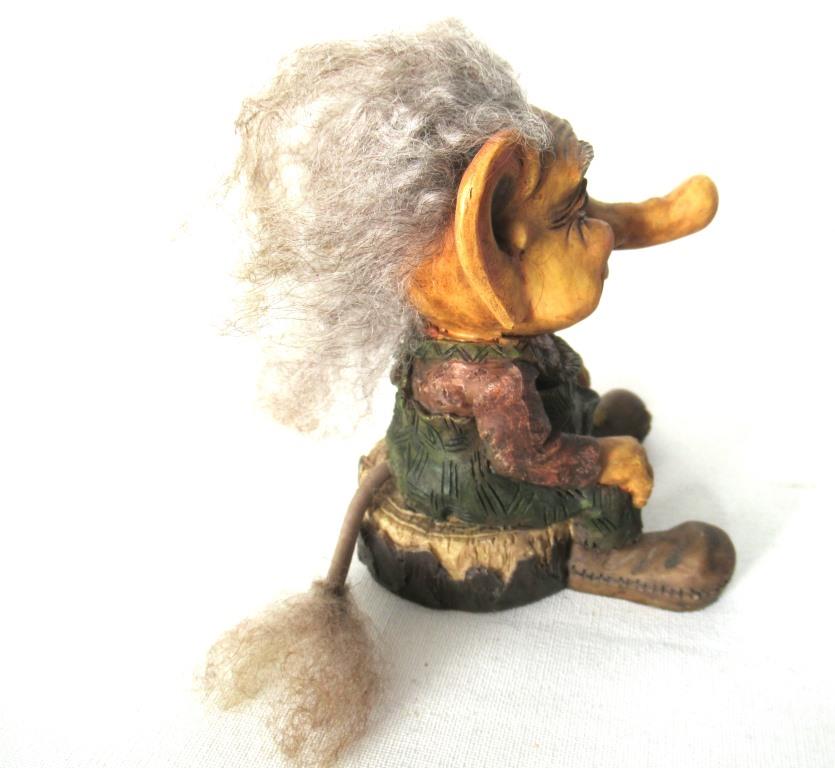Vintage troll, Original Nord Suvenir Norway (Goblin, Gremlin, Hob, Imp ...