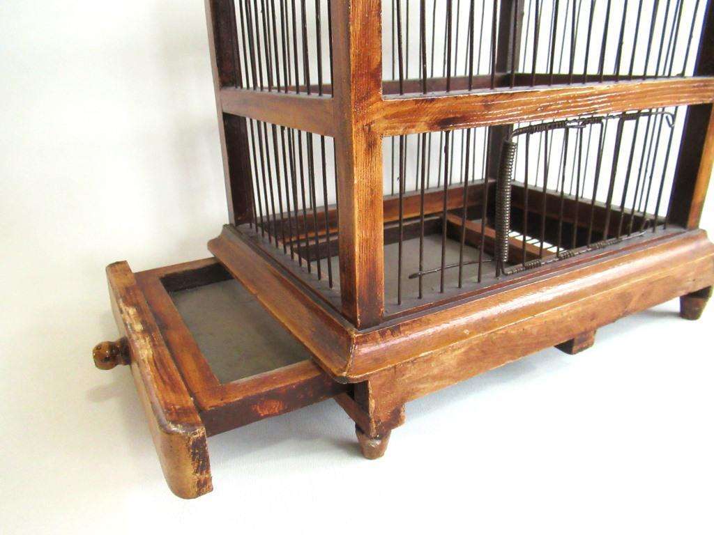 Antique primitive Bird Cage. – UpperDutch