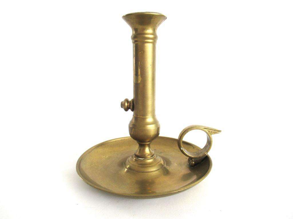 Candle Holder - Brass Candle Holder - Antique French Candlestick - Adj ...