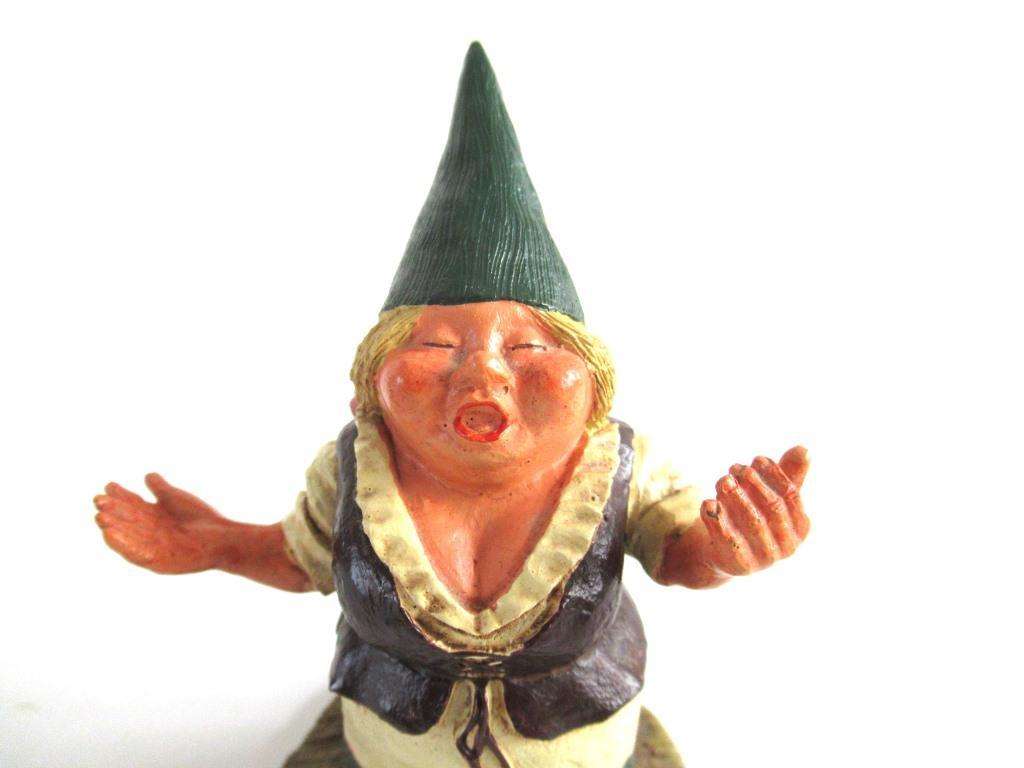 Singing gnome'Barbara' after a design by Rien Poortvliet. Part of the ...