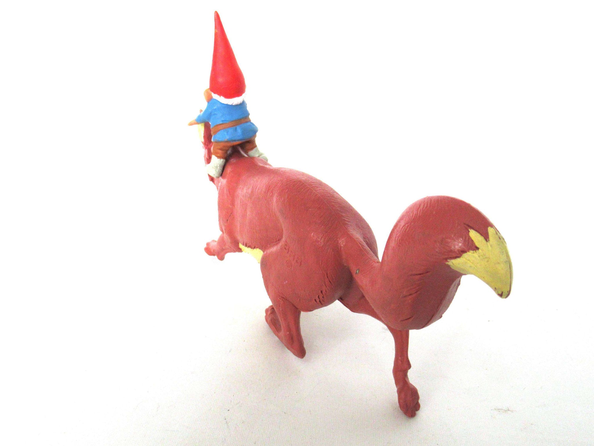 Swift the Fox with david sitting on his back, riding, David the gnome ...