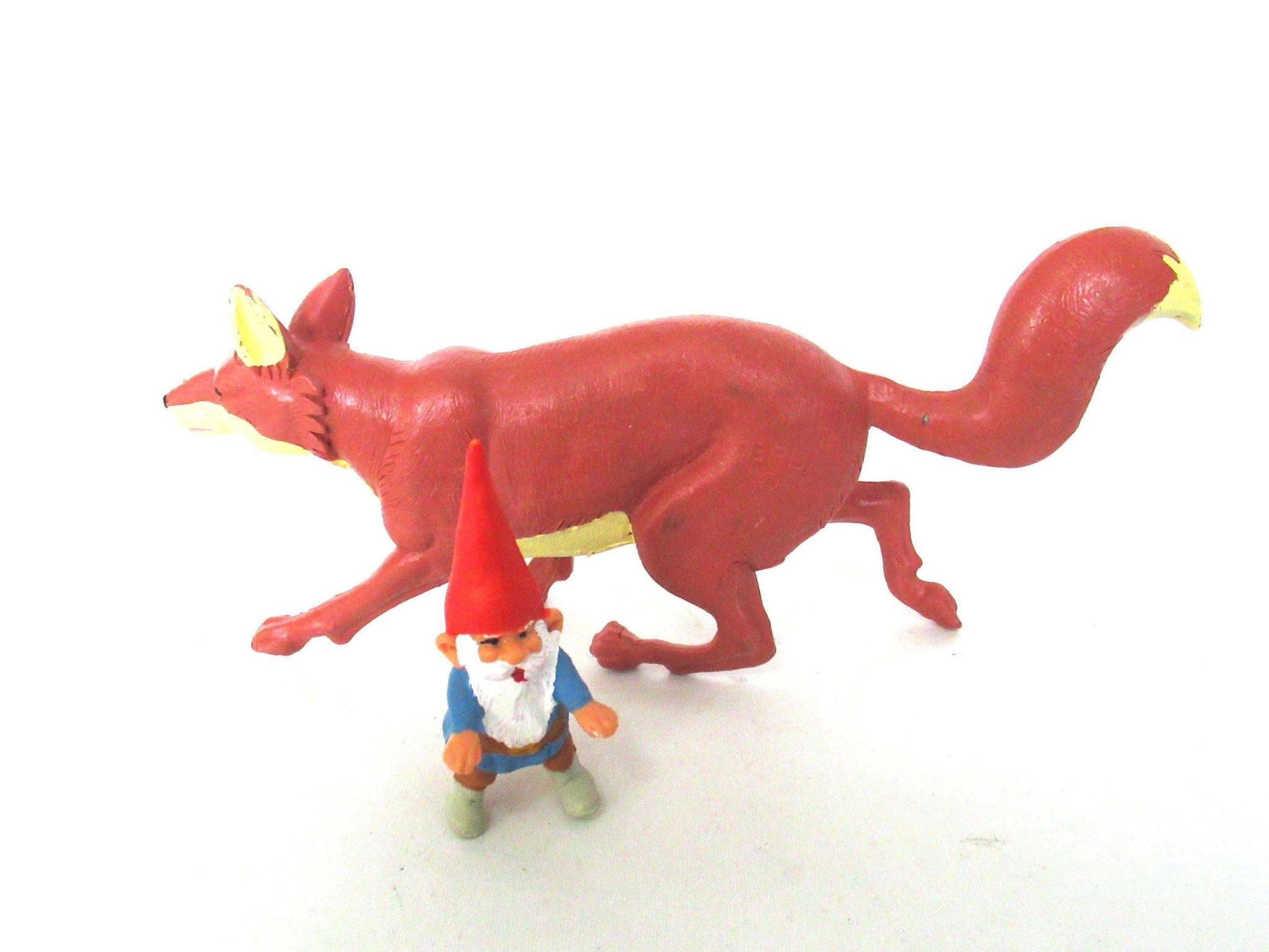 Swift the Fox with david sitting on his back, riding, David the gnome ...