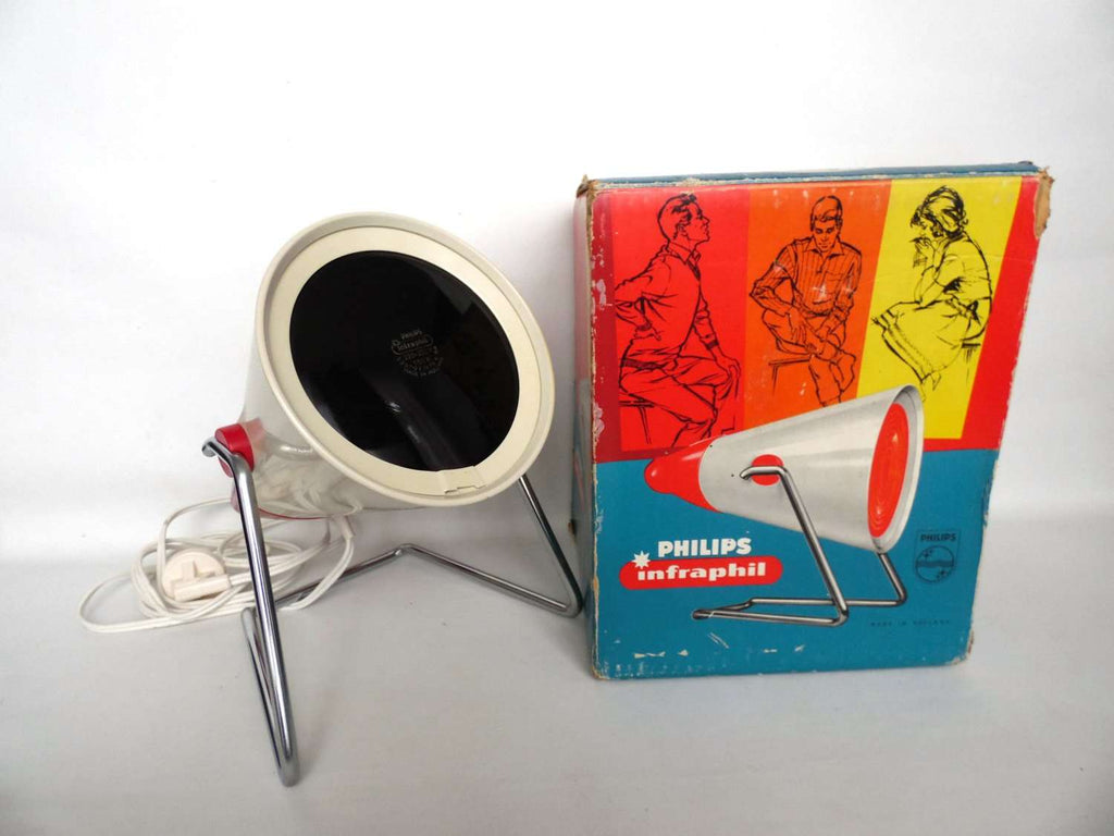 Philips Infraphil, Heat Lamp, Infrared Heat Lamp, Mid Century Lamp, Ch ...