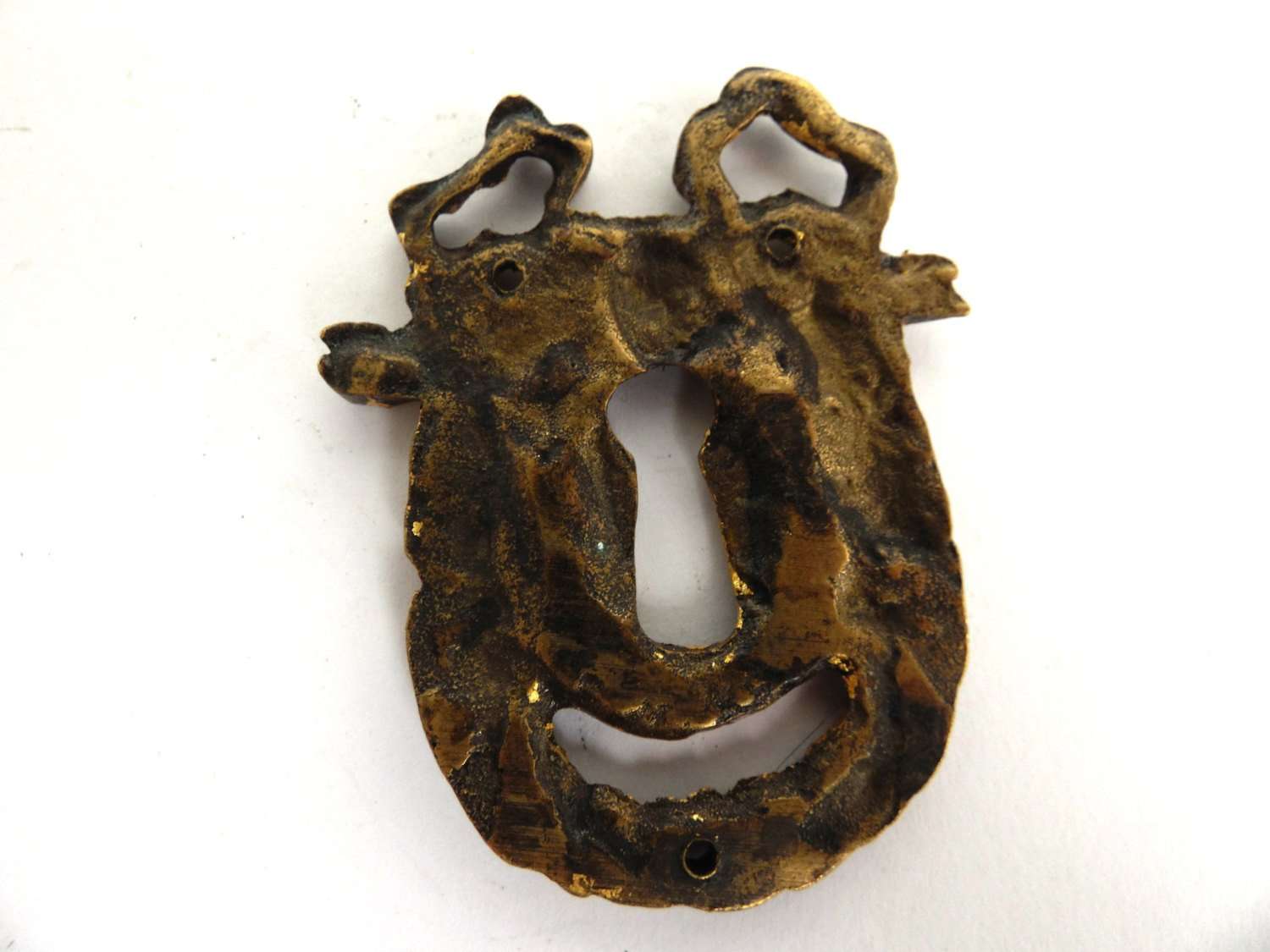 Antique Solid Brass Keyhole plate, Keyhole cover, escutcheon, key hole ...