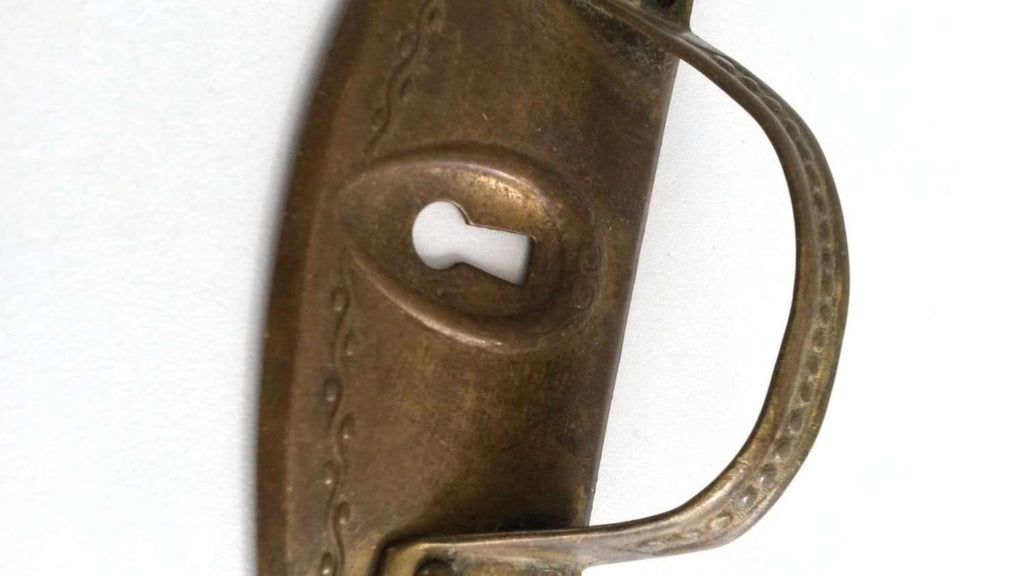Antique Keyhole plate, Drawer Handle, Old Key Hole Cover, Escutcheon ...