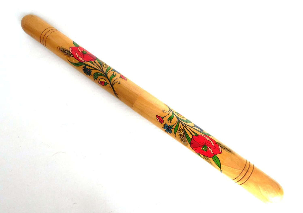 Needle Case Vintage Floral needle case. Folk art souvenir Sewing stora ...