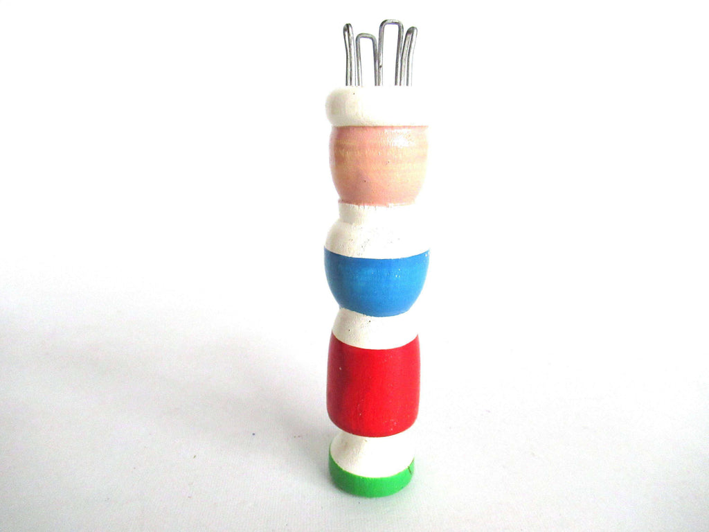 Knitting Nancy Vintage Wooden Knitting Doll French Knitting Bobbin Dol ...