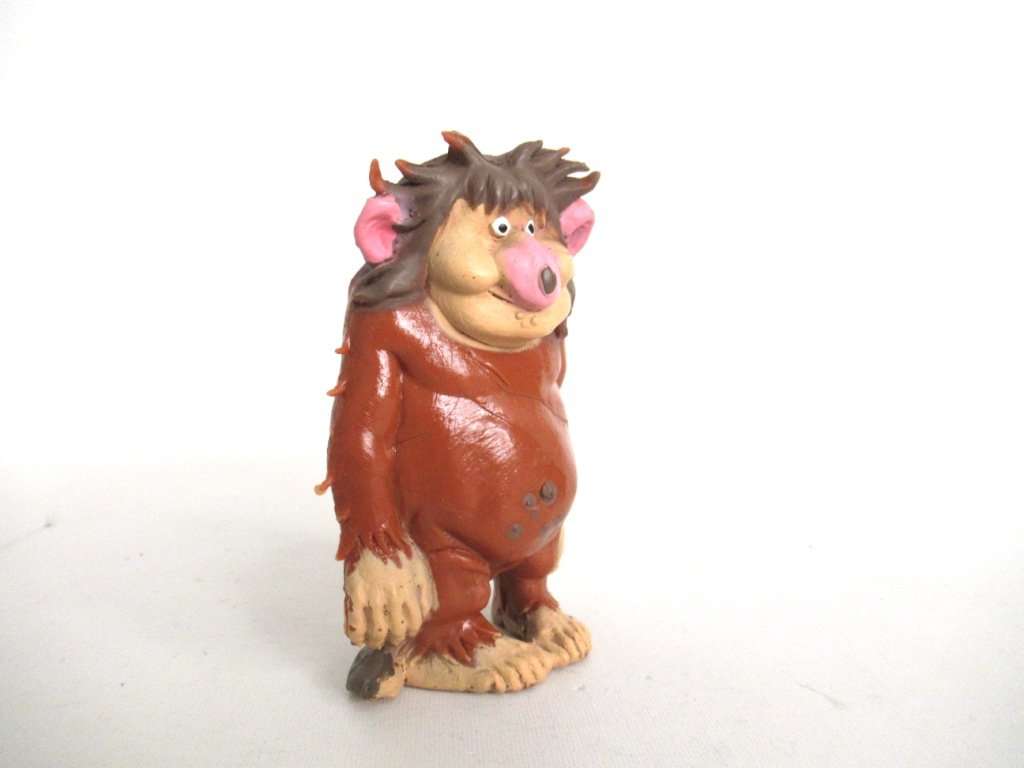Vintage BRB Troll 1980s, David the Gnome, figurine. (Goblin, Gremlin ...