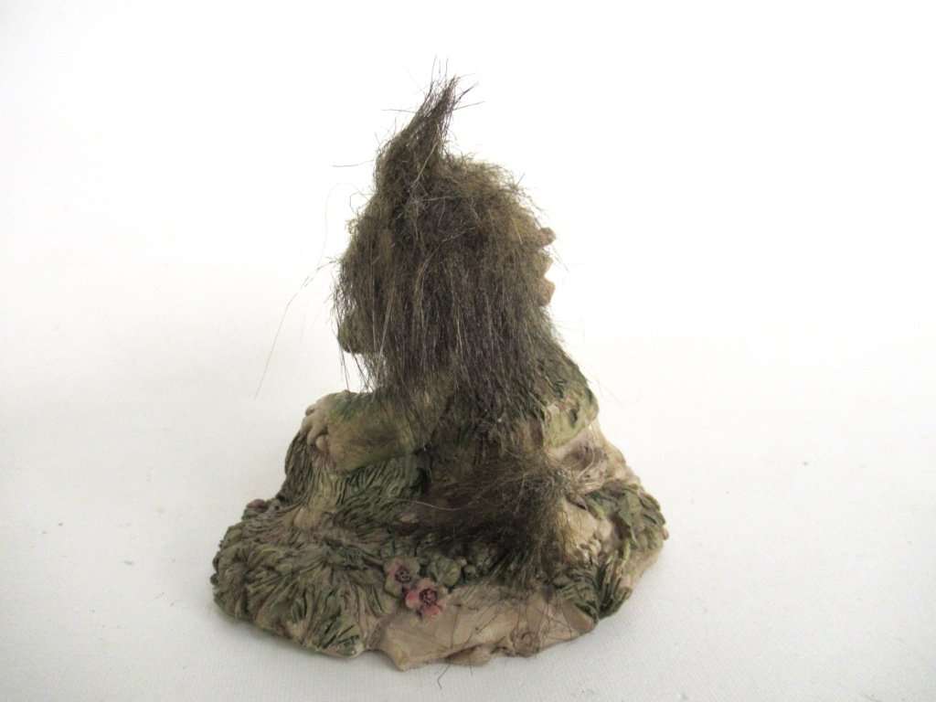Vintage Troll with deer. (Goblin, Gremlin, Hob, Imp, Gnome, Hobgoblin ...